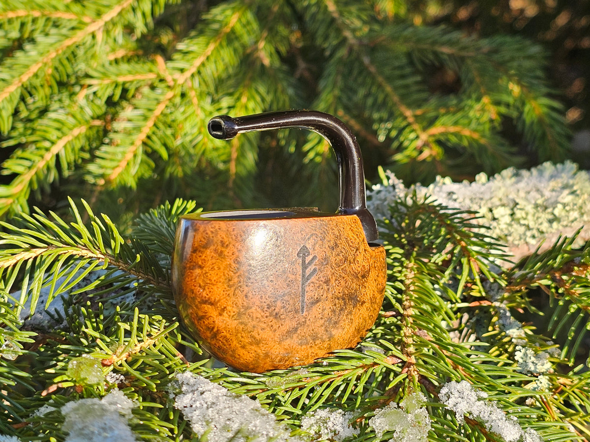 Magnus the good compact briar pipe – fleinsopp